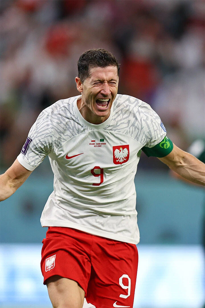 Robert Lewandowski Goal Celebration