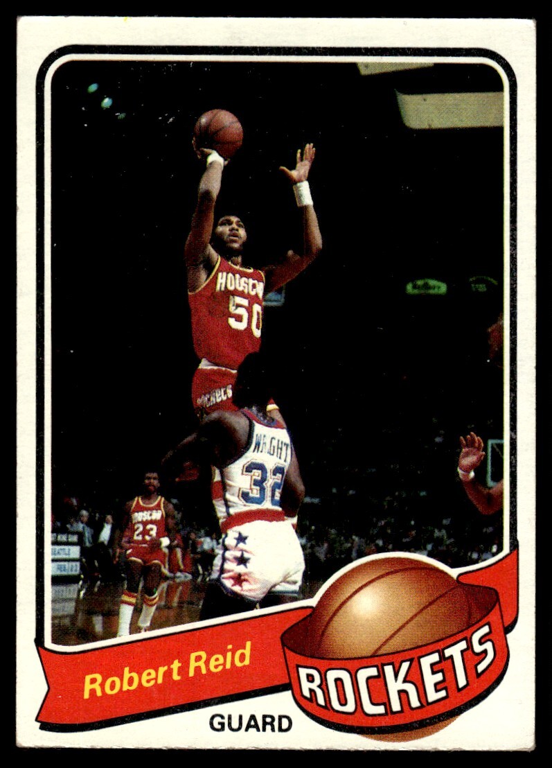 1979-80 Topps Robert Reid RC Houston Rockets #62 | eBay