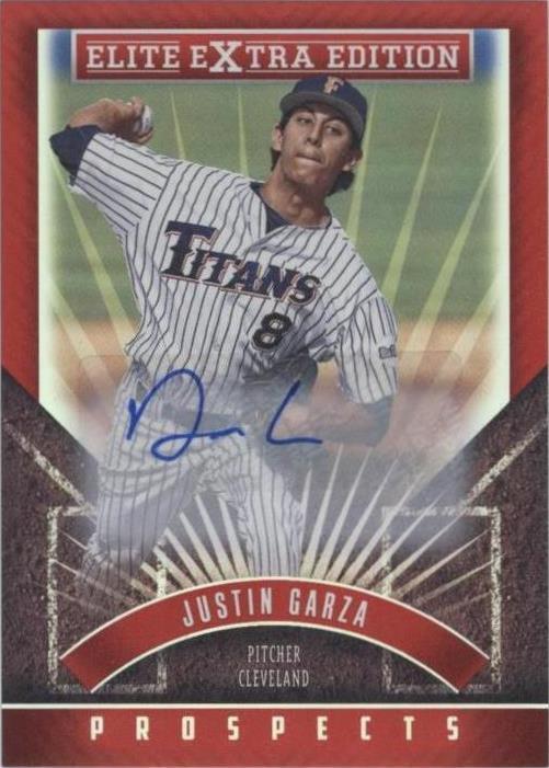 2015 Panini Elite Extra Edition - Justin Garza #140 Prospects ...