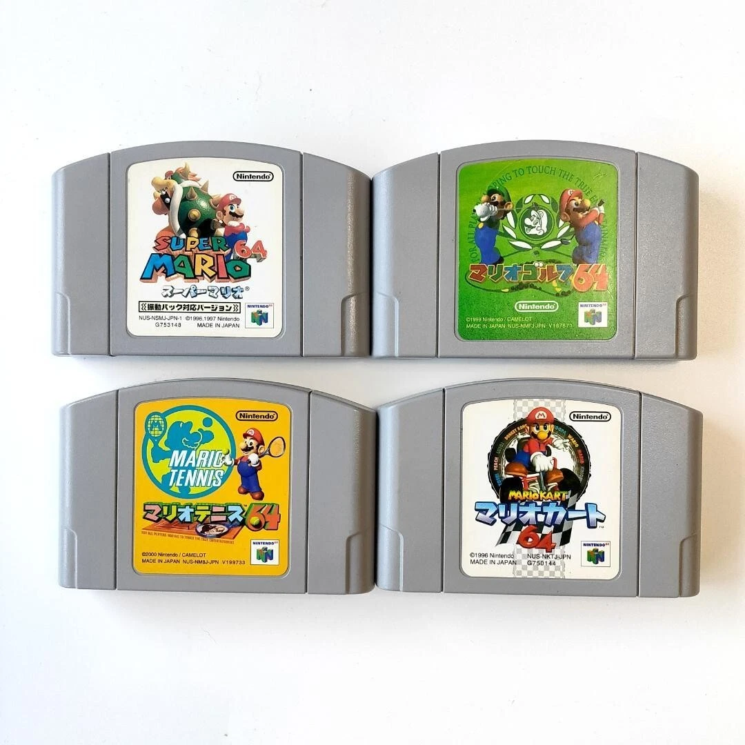 Nintendo 64 Console / Super 64 Cartridge Lot resende.rj.gov.br