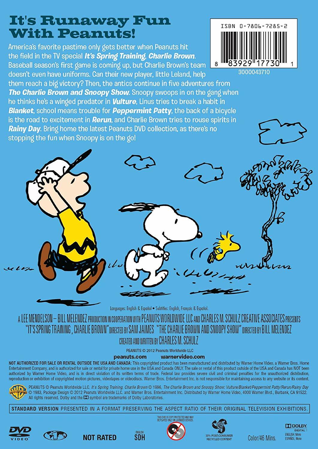 Happiness Is... Peanuts: Go, Snoopy, Go (DVD, 2012) for sale online | eBay