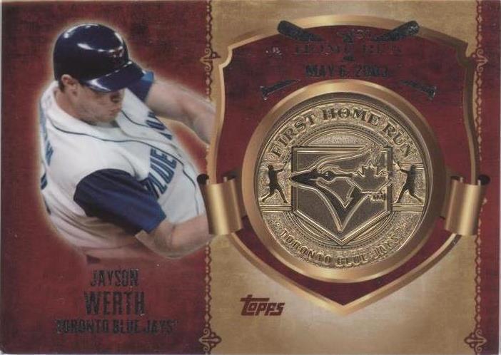 2015 Topps - First Home Run Medallions Jayson Werth #FHRM-JW for sale ...