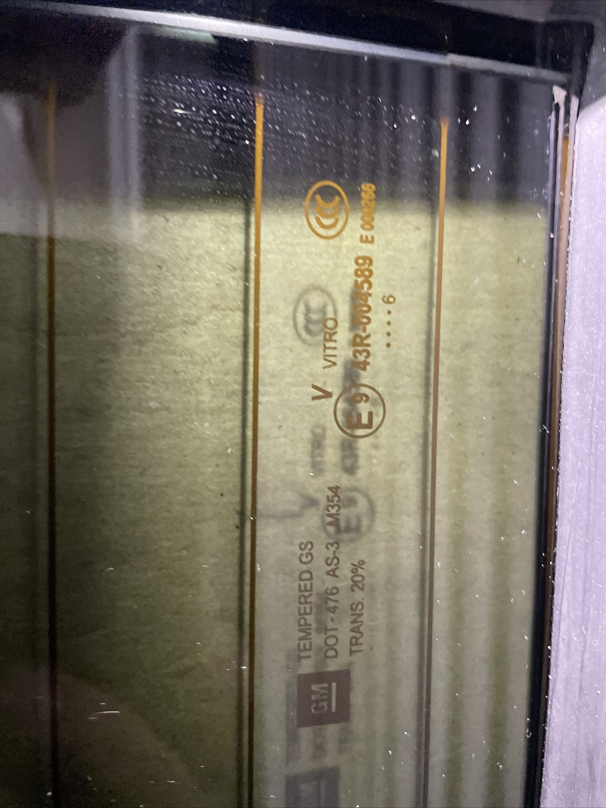 2014-2019 CHEVY SILVERADO 1500 REAR POWER SLIDING BACK GLASS USED ...