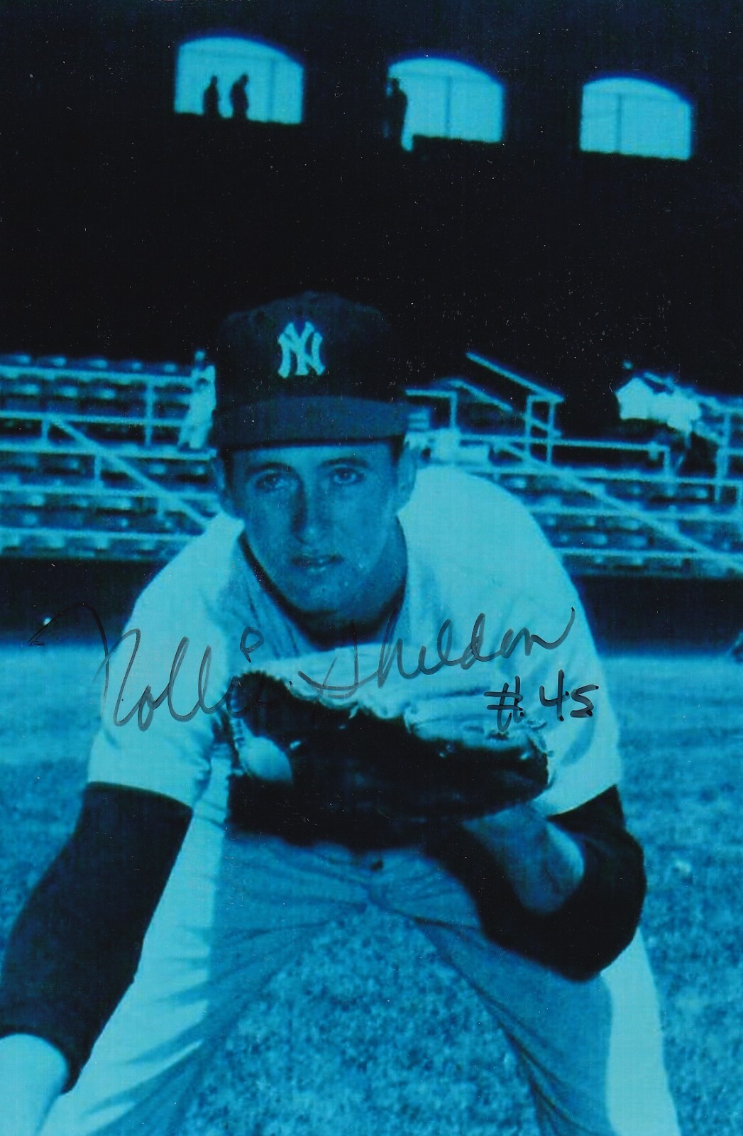 Rollie Sheldon 1960’s New York Yankees pitcher SIGNED 4x6 PHOTO ...