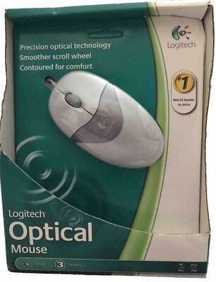 logitech optical mouse - Pc (ps/2) And Mac (usb) | eBay