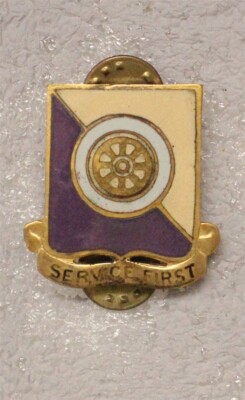 U.S. Army DI Pin: 55th Quartermaster Regiment - c/b, nhm | eBay