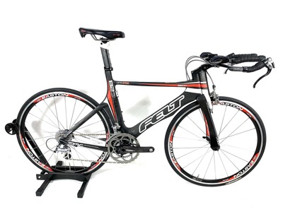 2011 Felt B2 Pro Carbon TT Shimano 2x10 Speed Easton Alloy Wheels Size ...