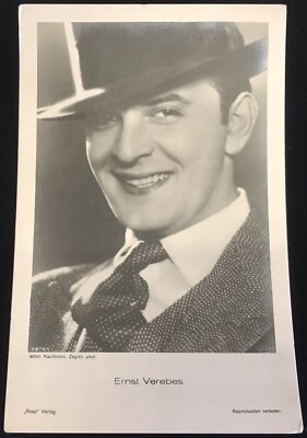 Victorian Actor Ernst Verebes British Vintage Postcard | eBay