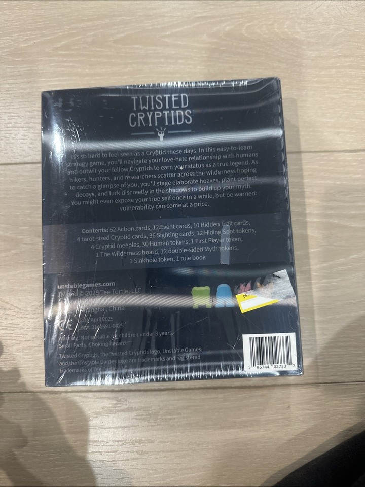 Twisted Cryptids Base Game - A Legendary Strategy Card Game from The ...