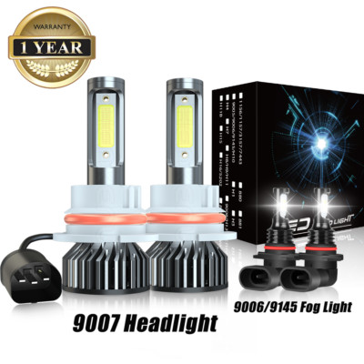 For Subaru Baja 2003-2006 6000K LED Headlight High Low + Fog Lights ...