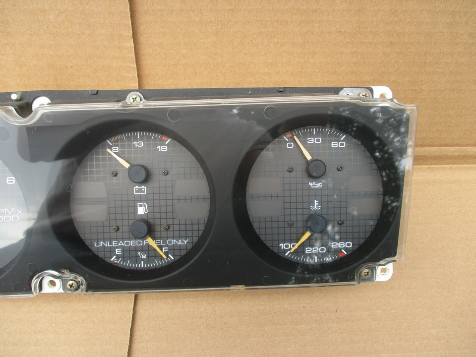1987 1988 1989 1990 pontiac trans am gta dash panel speedometer 140 ...