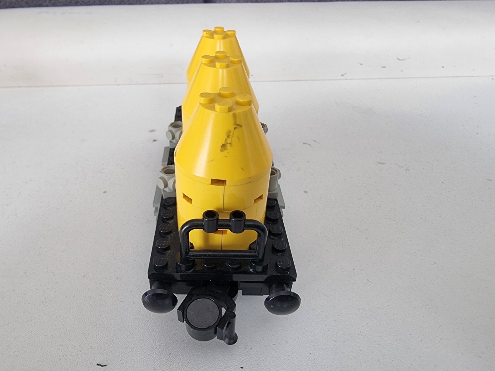 Lego 7730 gelber Waggon Eisenbahn Train (Wagon 7727 7735 7755 7760 7750 ...