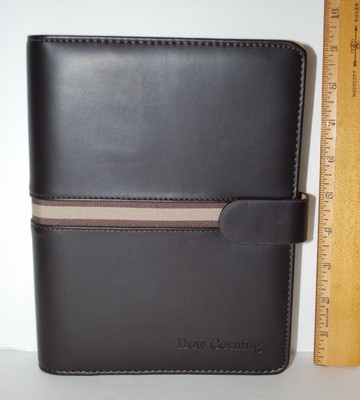 Branded PERSONAL ORGANIZER NOTEBOOK Dow Corning ID, 4 credit card ...