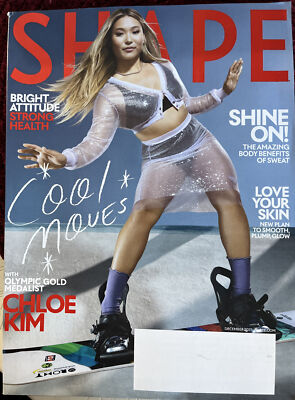 SHAPE Magazine Chloe Kim " Cool Moves " | eBay
