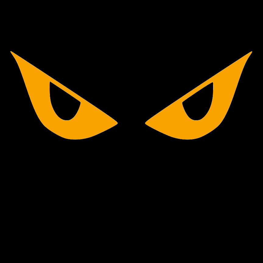 Angry Eyes Vinyl Decal Sticker Cars Motorcycles Motorbikes Motors ...