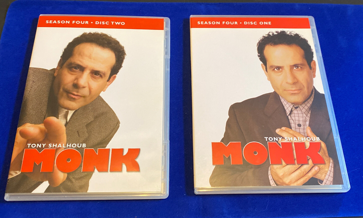 Monk Season 4 DVD Tony Shalhoub 25192078712 | eBay