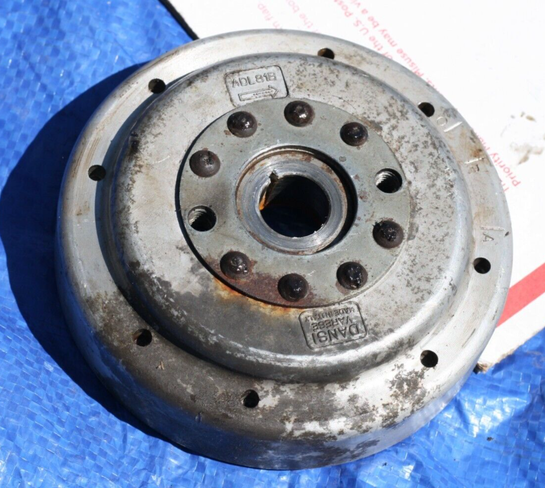 1973 Harley Davidson AMF SX350 Sprint Enduro OEM FLYWHEEL LIGHT RUST | eBay