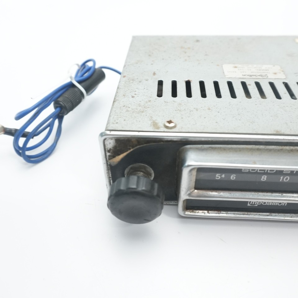 Vintage Medallion Solid State Car Radio Stereo 65-199 | eBay