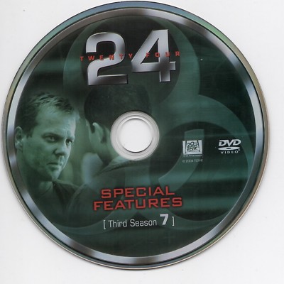 24 Twenty Four Season 3 Disc 7 DVD Replacement Disc | eBay