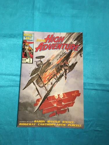 AMAZING HIGH ADVENTURE # 5, DEC. 1986, EPIC COMICS, VERY FINE CONDITION ...