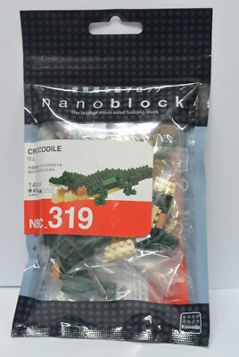 Nanoblock Building Blocks 140 Pieces - Crocodile - NBC_319 | eBay