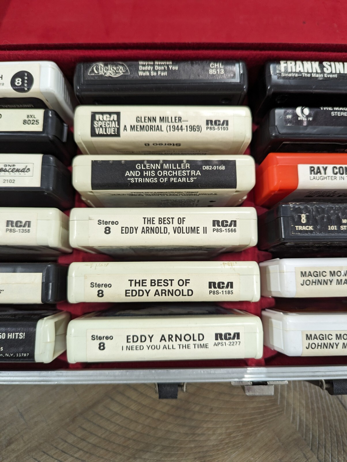 8 Track Tape Case With 24 Tapes In Great Shape | eBay