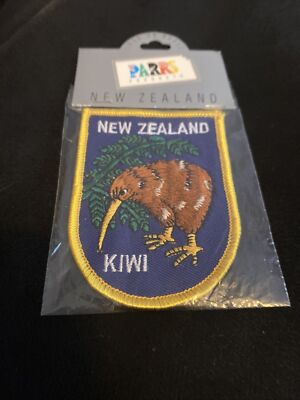 VTG NEW ZEALAND Kiwi Iron On Patch | eBay