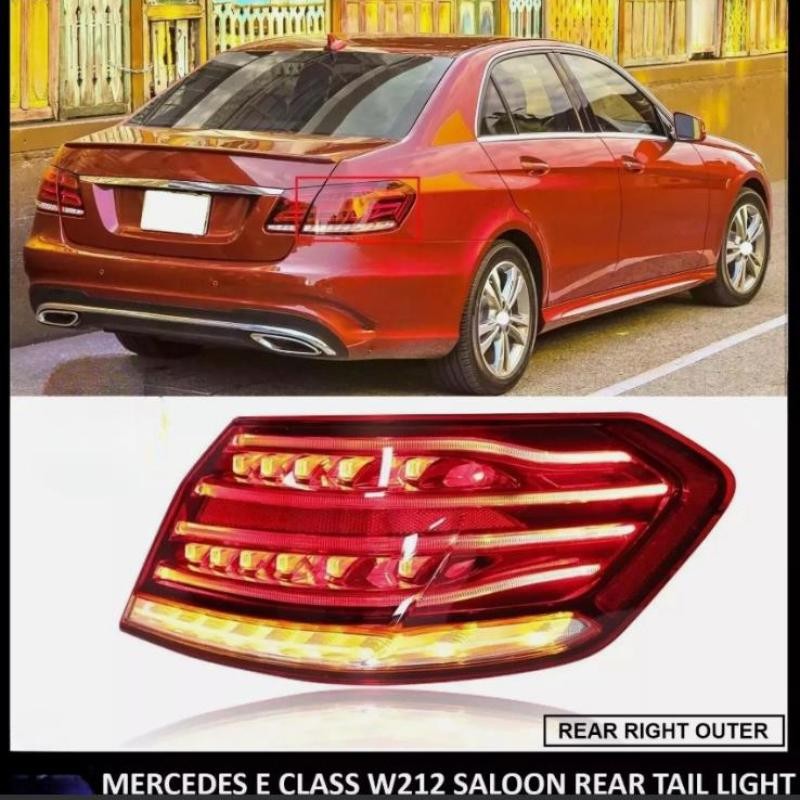 RIGHT+LEFT OUTER REAR TAIL LIGHT LAMP For MERCEDES E-CLASS W212 2013 ...