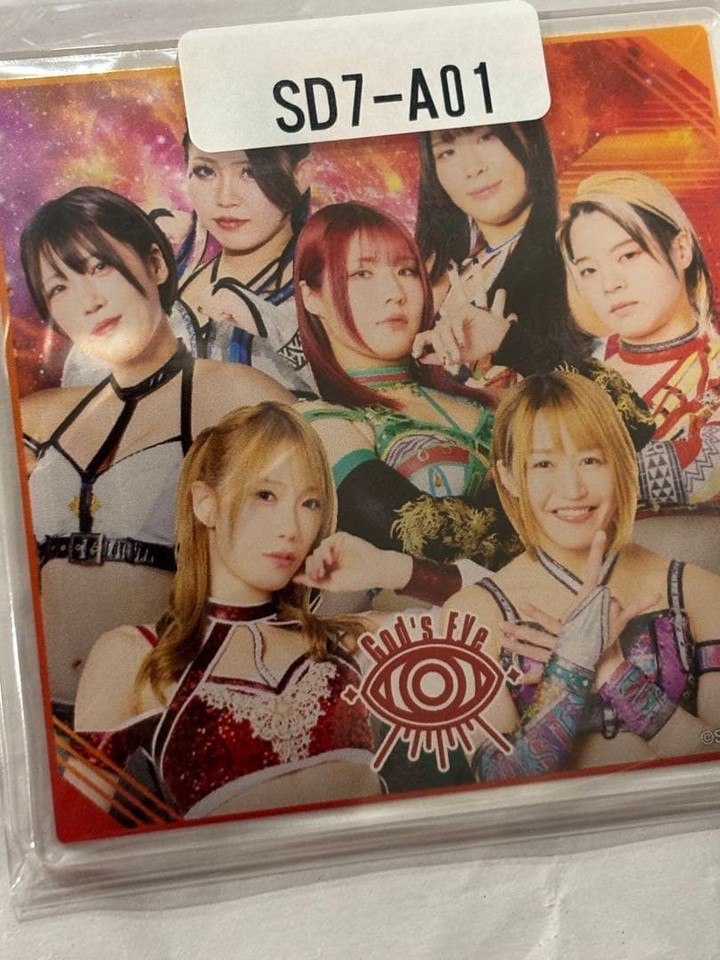 Webpon x Stardom Part 7 God's Eye Acrylic Coaster and Photo Cards New ...