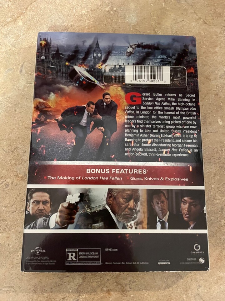 Pre owned London Has Fallen (DVD, 2016) | eBay