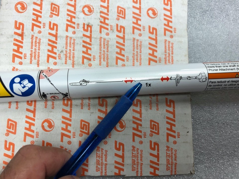 Stihl Kombi Drive Shaft Extension 4140 710 7143 New OEM. - EXTENSION ...