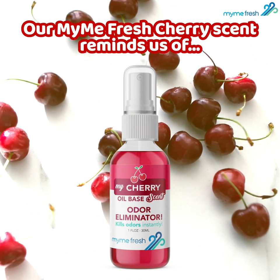 MyMe Fresh Cherry Car & Home Air Freshener Oil Spray 30ml 🧴 Long ...