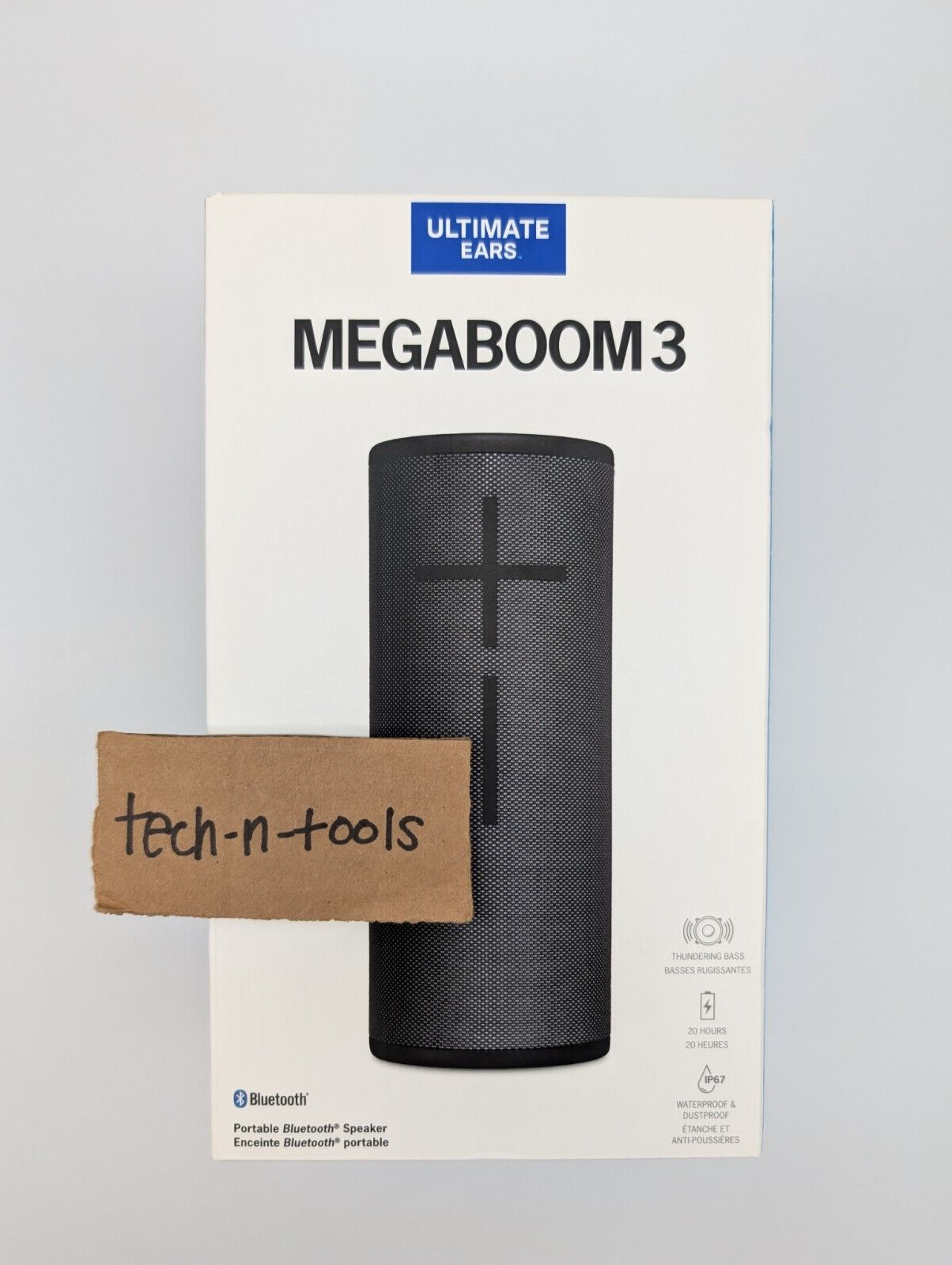 Ultimate Ears MEGABOOM 3 Portable Wireless IP67 Waterproof Bluetooth ...