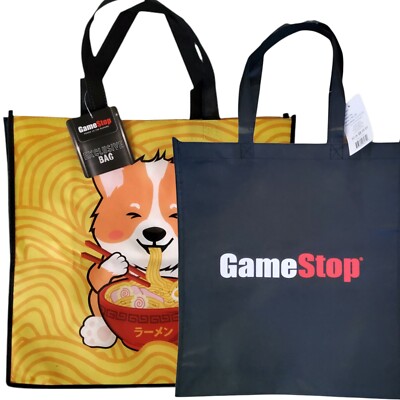 Gamestop Exclusive Reusable Tote Shopping Bag 15 x 14 You Choose New ...