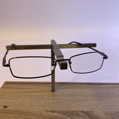 Unbranded M205 Gunmetal Rectangular Eyeglasses 52-18-140 Metal Frame | eBay