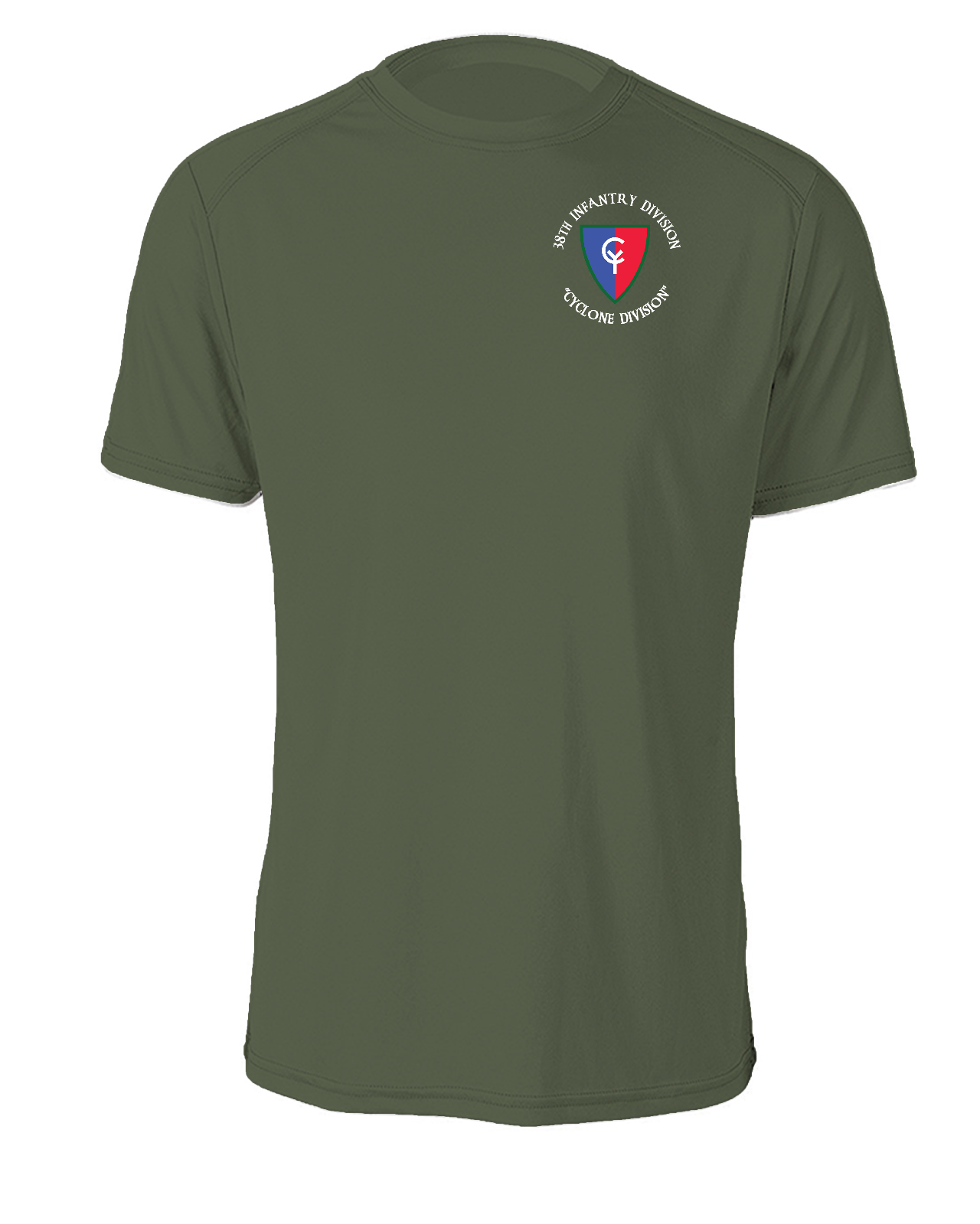 38th Infantry Division "The Cyclone Division" Cotton Shirt-7483 | eBay
