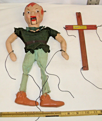WALT DISNEY PETER PAN MARIONETTE PETER PUPPET PLAYTHINGS | eBay
