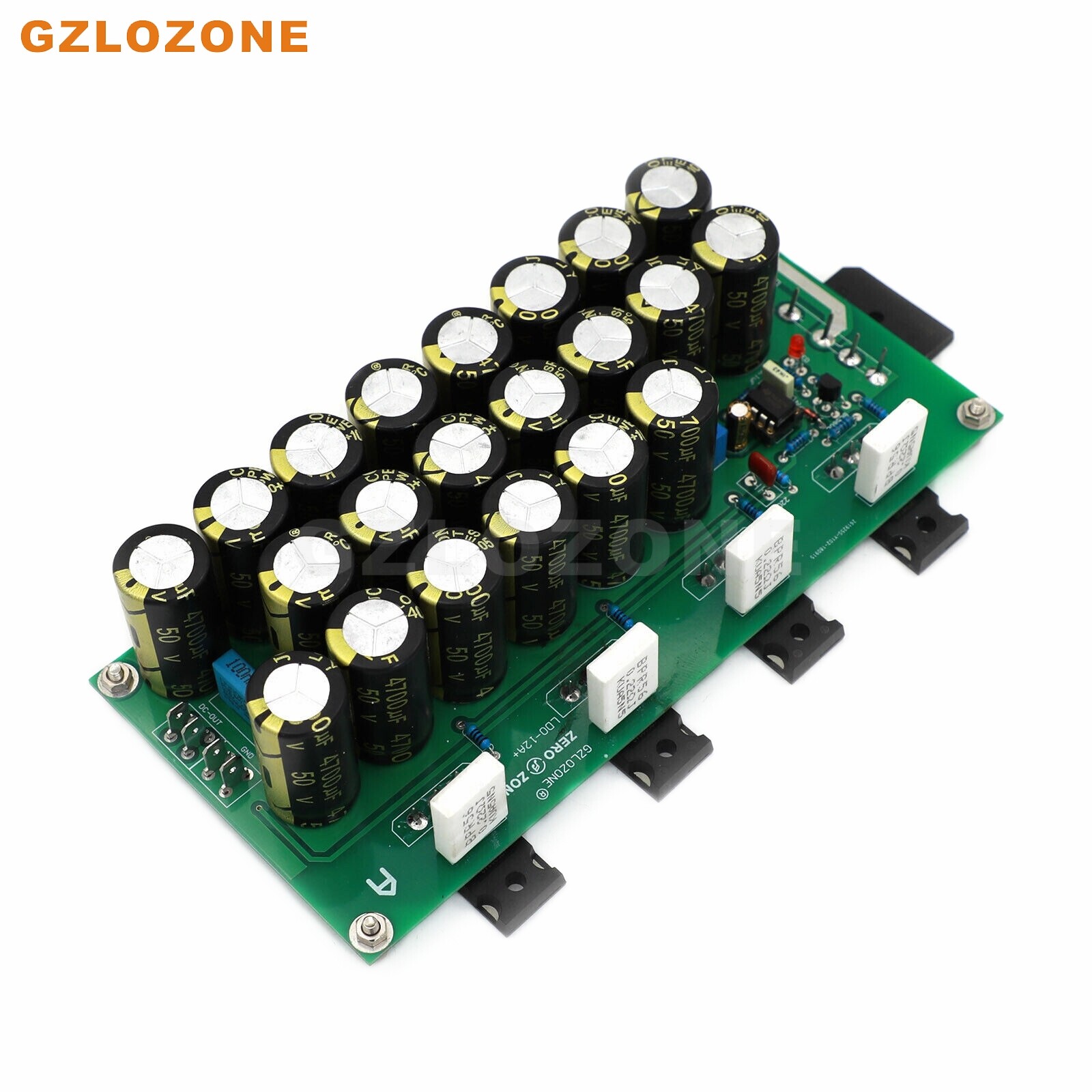(LDO-12A+) High Current Linear Power Supply Board DC5V-DC24V Max 12A ...