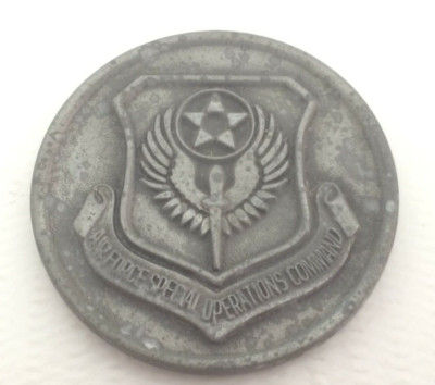 Vintage AFSOC Air Force Special Operations Air Force Command Coin USAF ...