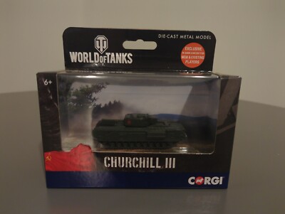 Corgi World of Tanks Churchill III Brand New Tank | eBay UK