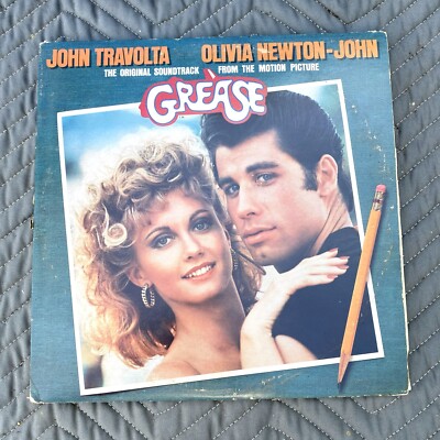 GREASE The Original Soundtrack From The Motion Picture 1978 RSO Vinyl ...