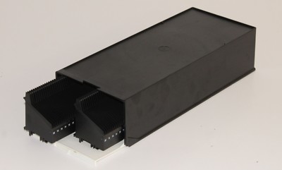 LKM-Magazinbox 2x80 + 2 LKM-Magazine Diamagazin Diabox Leica Kindermann ...