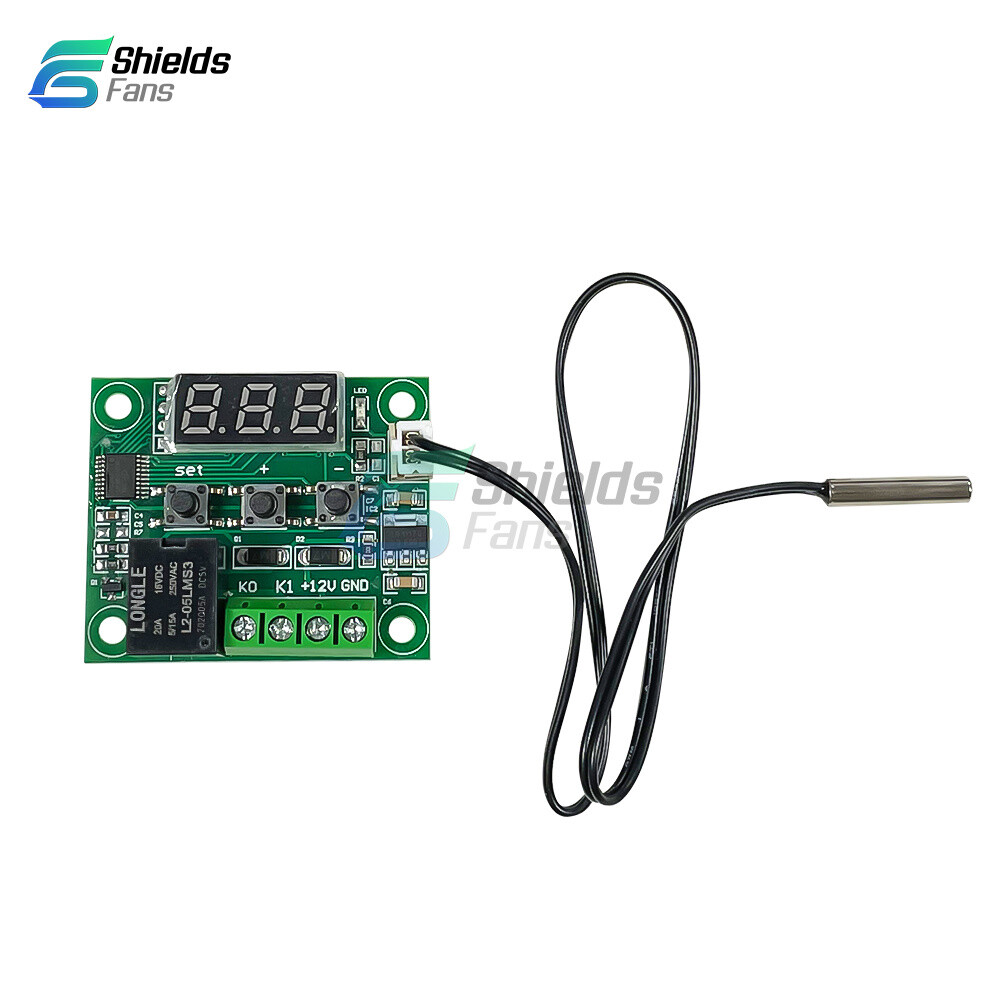 W1209 Thermostat 5V NTC White Display Temperature Control Range -50-110 ...