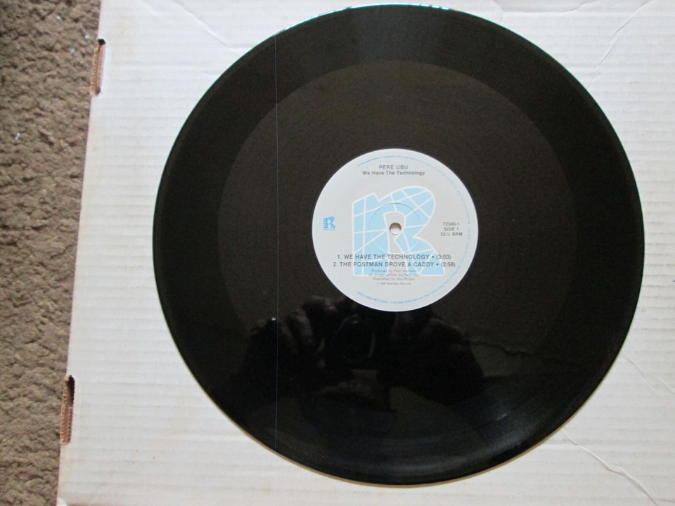 Pere Ubu "We Have The Technology" 4-track U.S. Promo 4-track EP | eBay