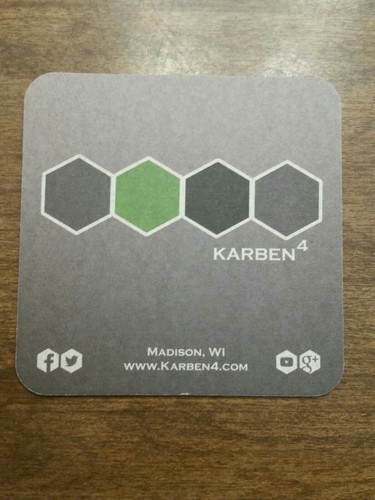 Karben4 Beer Coaster | eBay