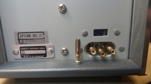 Hewlett Packard HP 427A Voltmeter With Option 1 for sale online | eBay