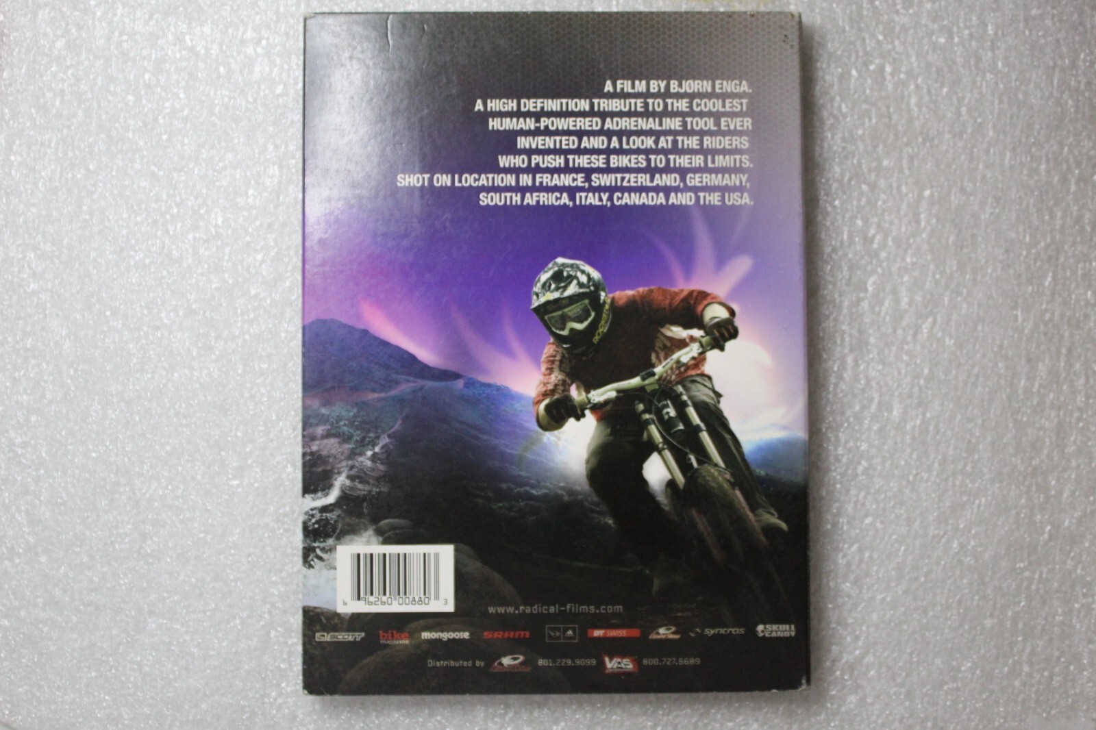 Kranked REVOLVE the Ride the Rider Radical Films DVD Mountain Biking ...