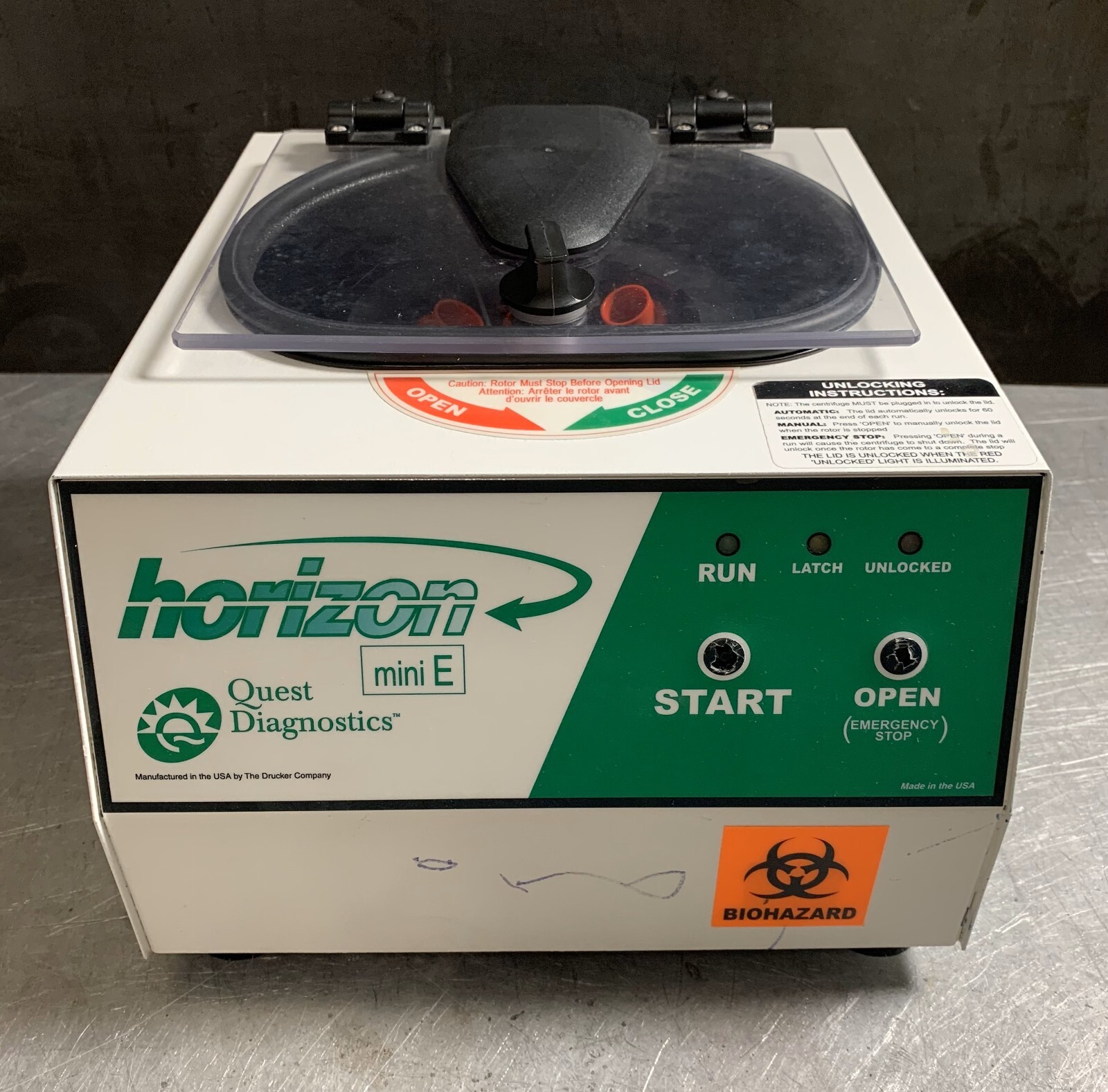 Drucker 642E QUEST Horizon Mini E Centrifuge | eBay