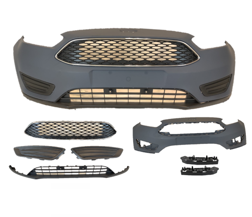 For 2015 2016 2017 2018 FORD FOCUS FRONT BUMPER SET OE NO TOW HOOK USA ...