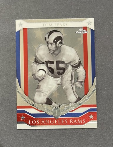 2008 Topps #HR-TF Tom Fears Los Angeles Rams | eBay